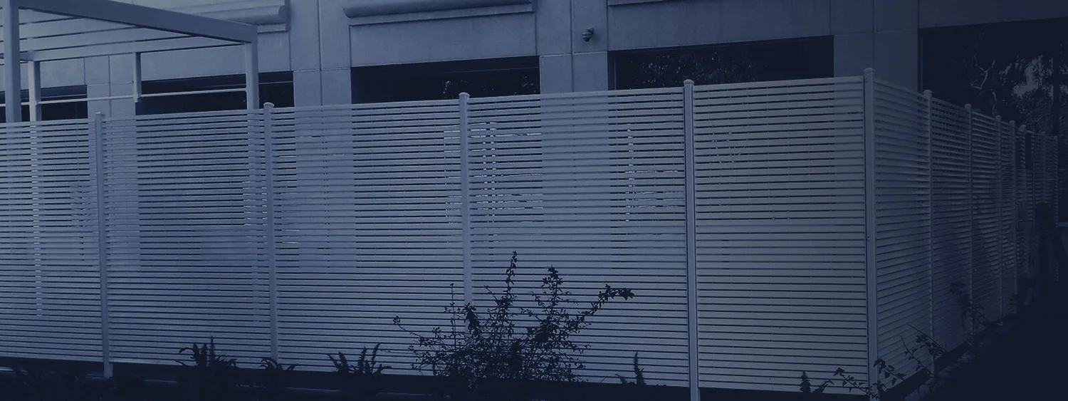 Louvered Panel Fence Systems — IDArchitectural