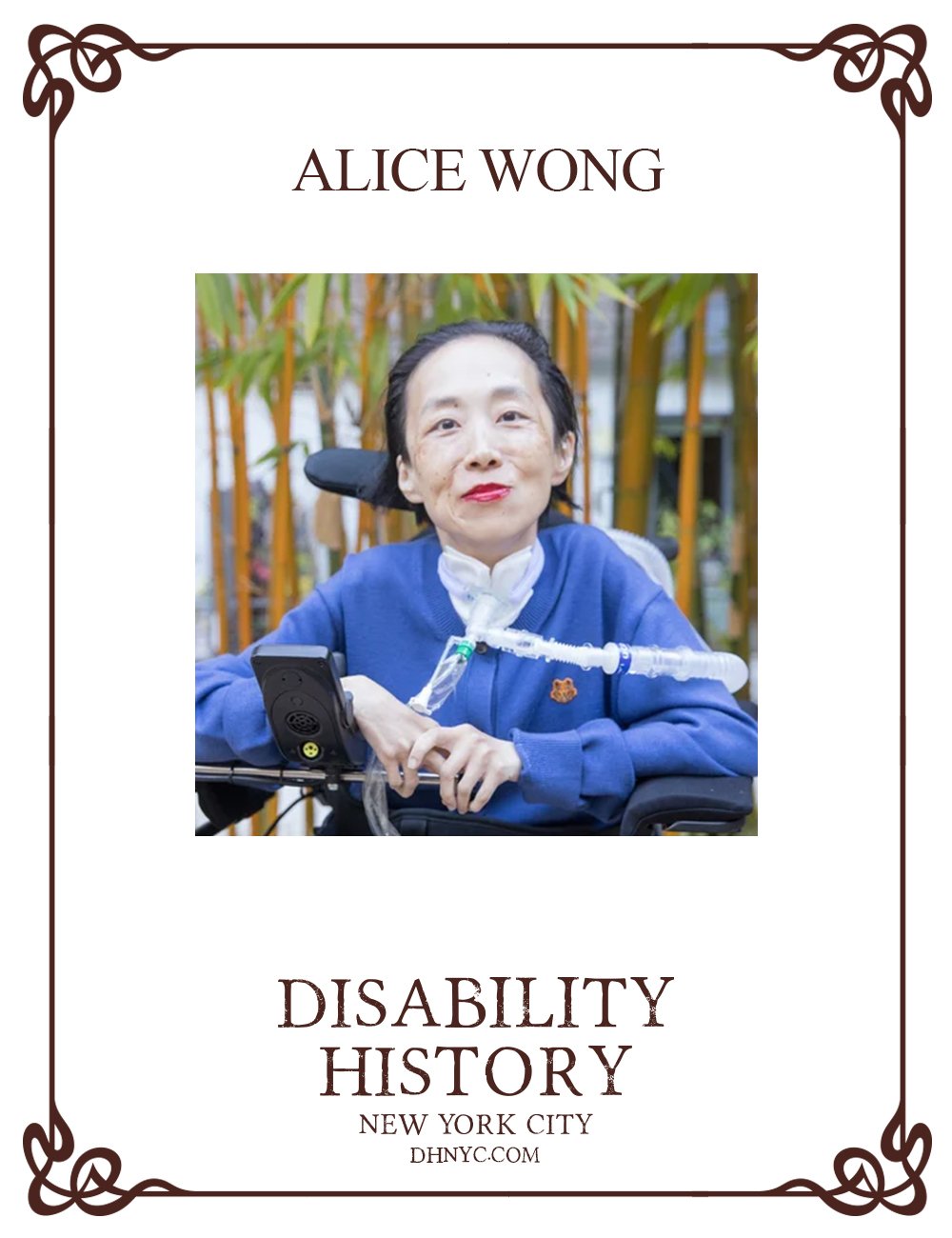 Alice Wong — disabilityhistoryNYC.com
