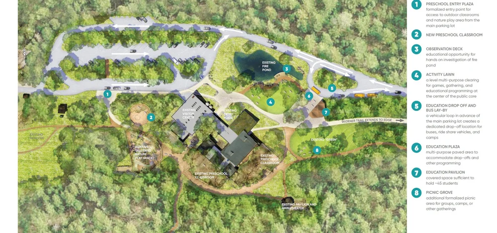 Schuylkill Center for Environmental Education Master Plan — Hinge ...