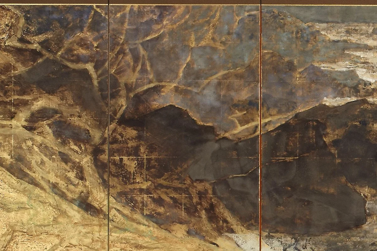 Sugawara Sachiyo, River Screen — KAGEDO JAPANESE ART