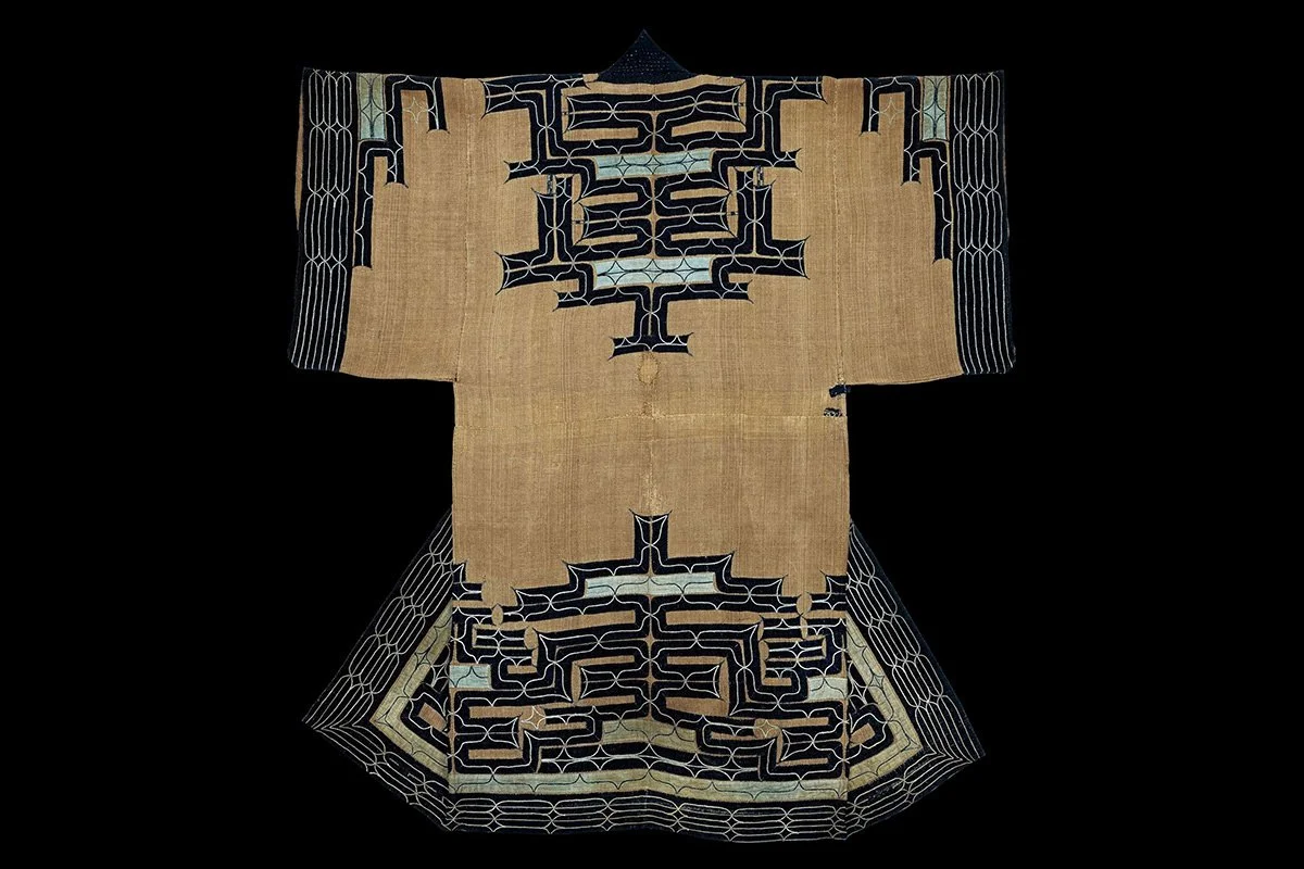 Late Edo Period, Ainu Attush Robe — KAGEDO JAPANESE ART
