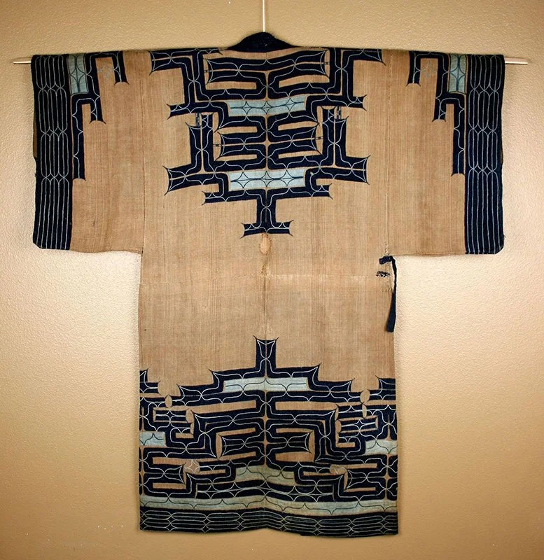 Late Edo Period, Ainu Attush Robe — KAGEDO JAPANESE ART