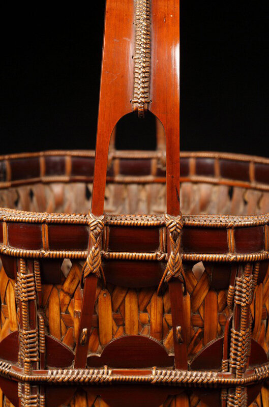 Iizuka Hosai II, 1931, Kanreki Anniversary Flower Basket — KAGEDO ...