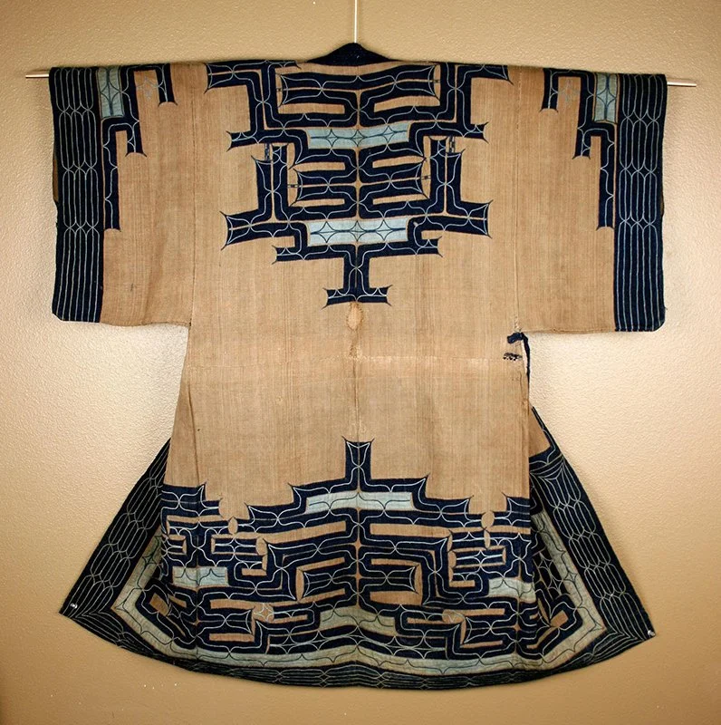Late Edo Period, Ainu Attush Robe — KAGEDO JAPANESE ART