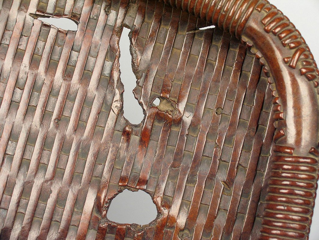 Sencha Tray in the Form of a Tattered Winnowing Basket — KAGEDO ...