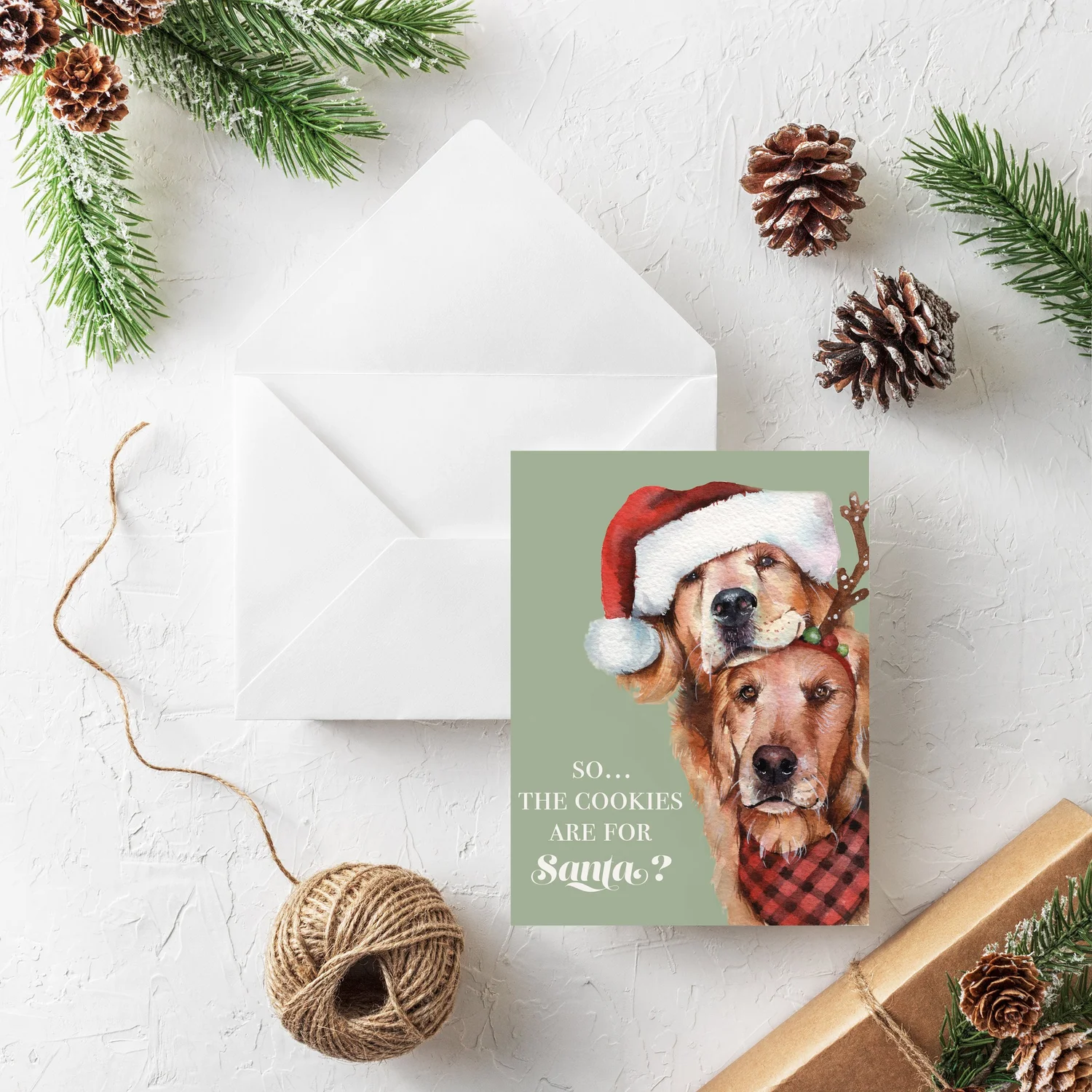 Dog Christmas Greeting Cards