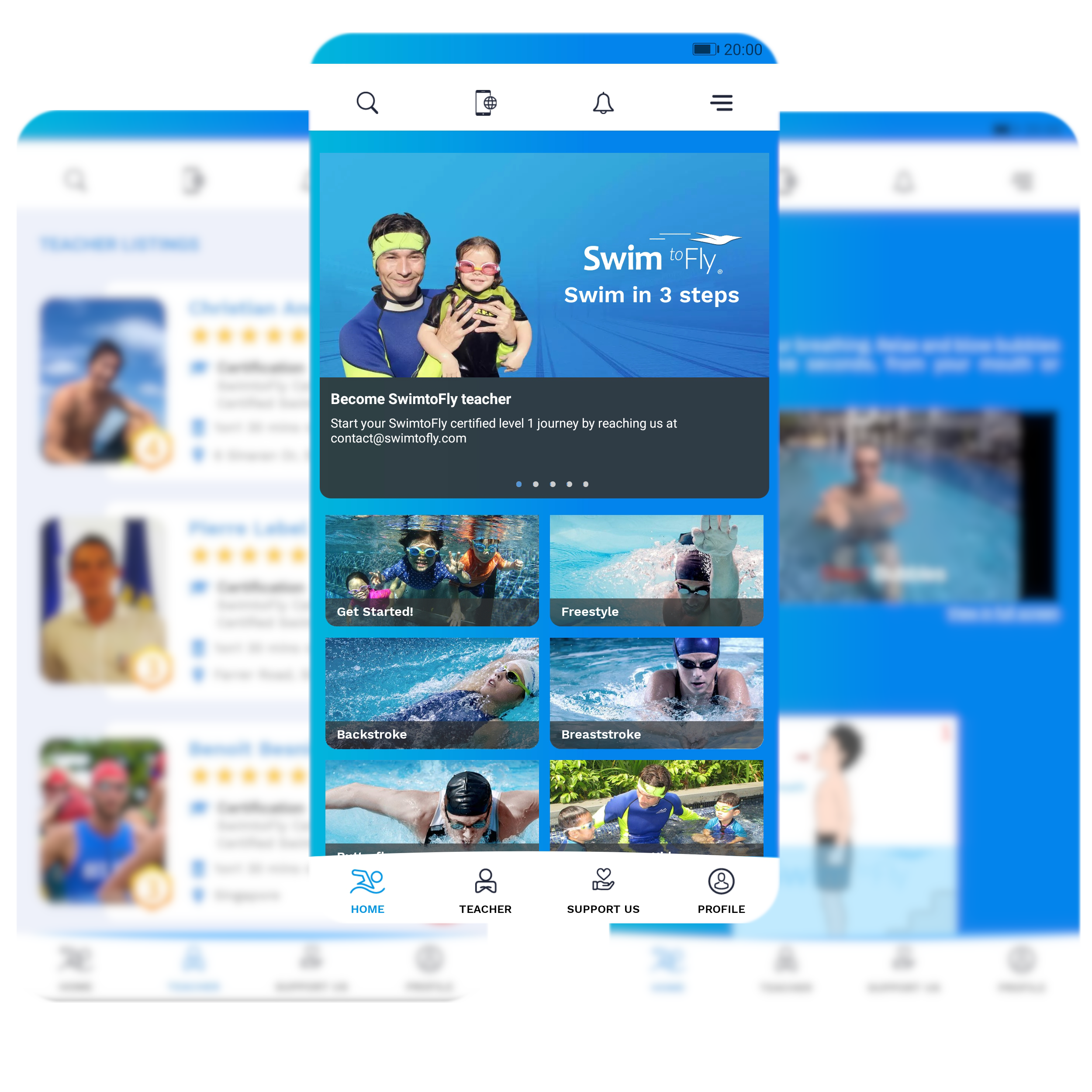 Learn to Swim in 3 Steps - SwimtoFly®
