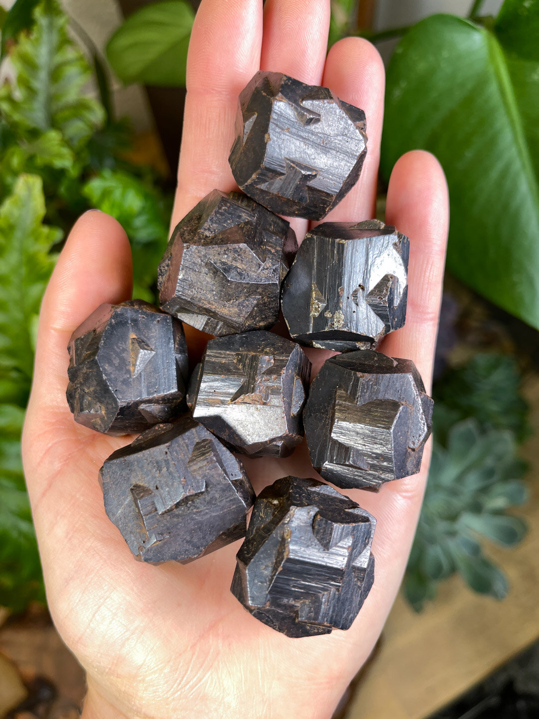 Iron Pyrite Crystals