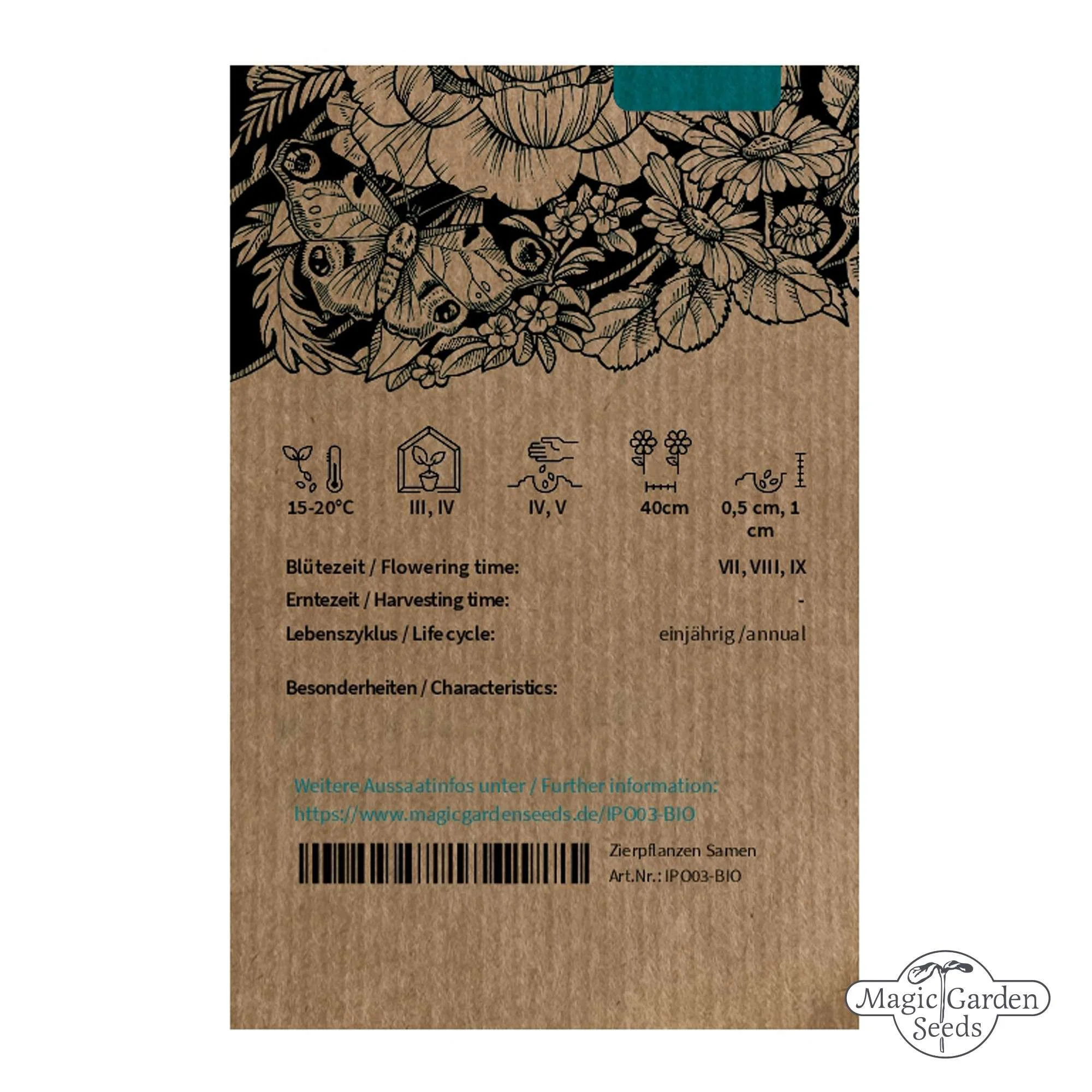 BIO Povíjnice nachová od Magic Garden Seeds | Přírodní zahrady