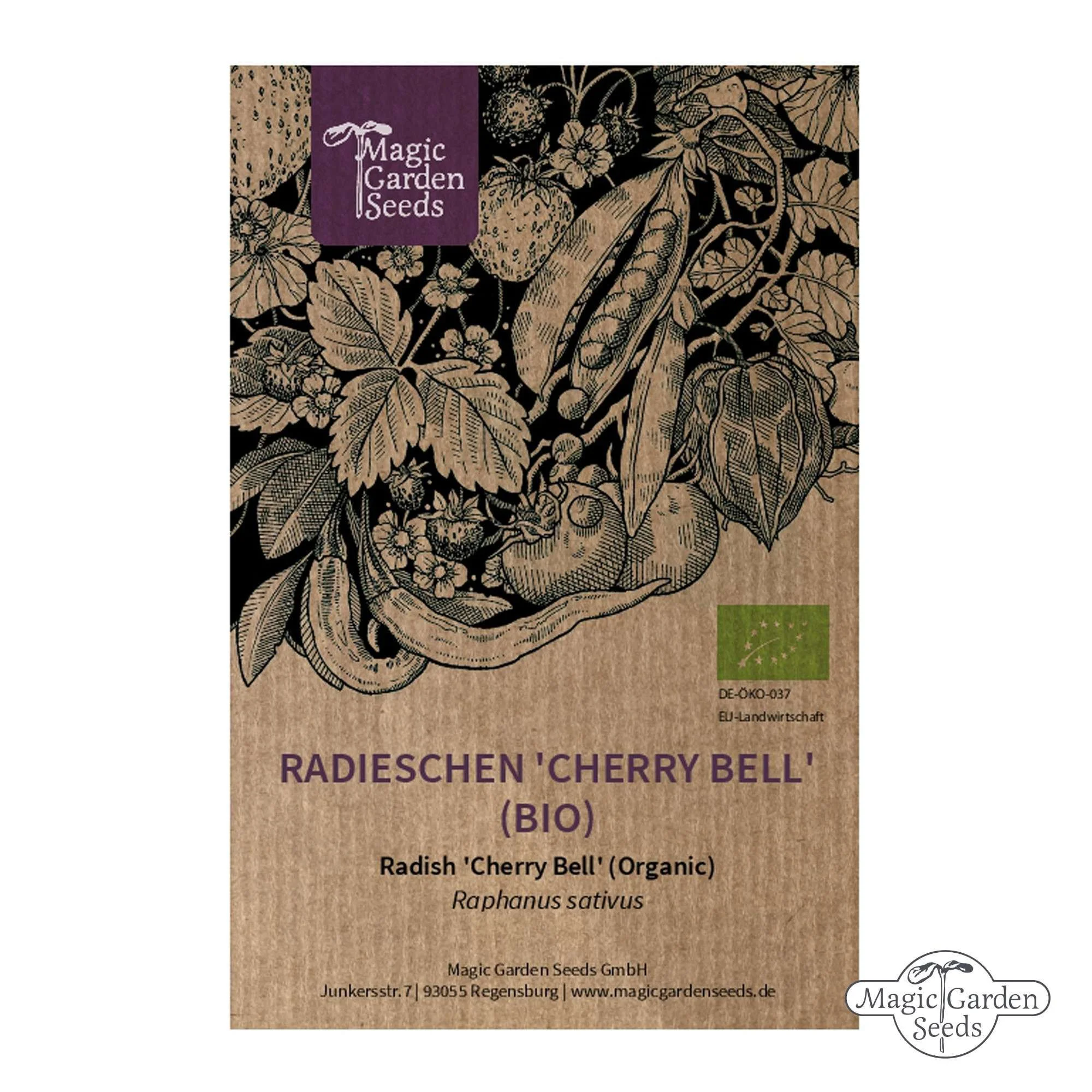 BIO Ředkvička 'Cherry Bell' od Magic Garden Seeds | Přírodní zahrady