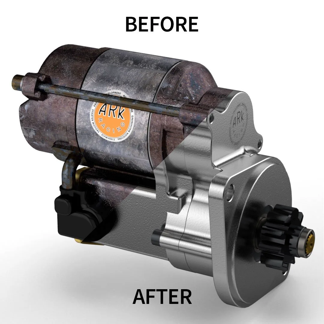 Ark Racing Starter Motor Rebuilds and Serving Package — Ark Racing