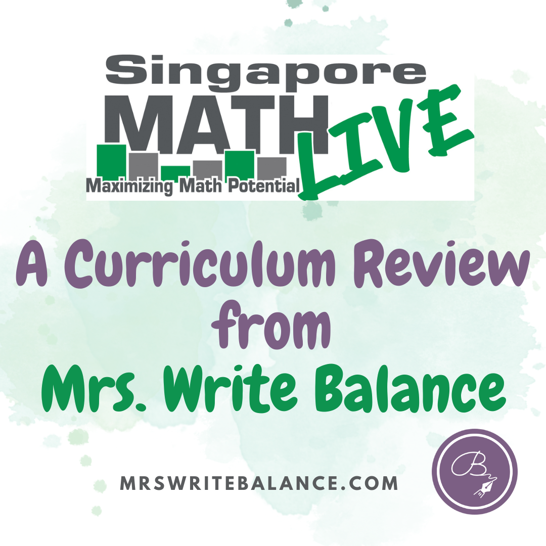 Challenging Word Problems: A Singapore Math Live Review — Balancing ...
