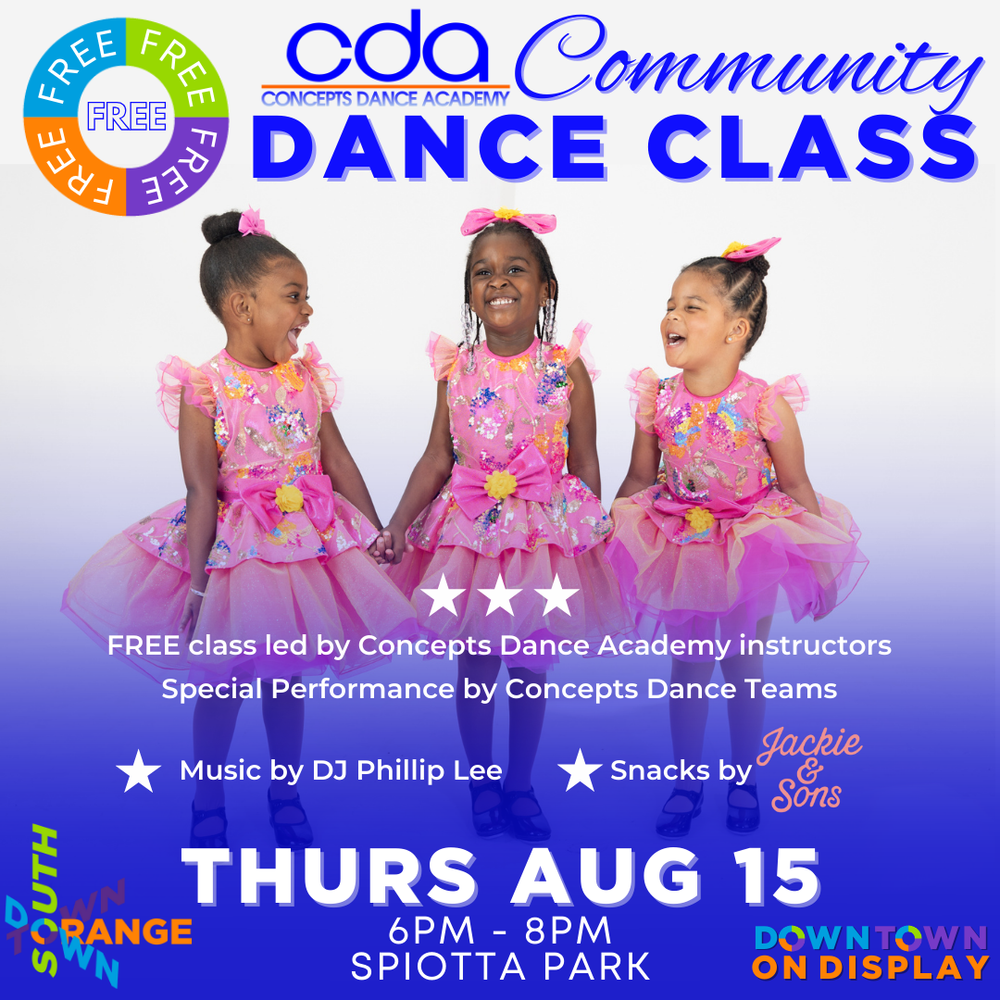 Community Dance Class with Concepts Dance Academy — South Orange Downtown