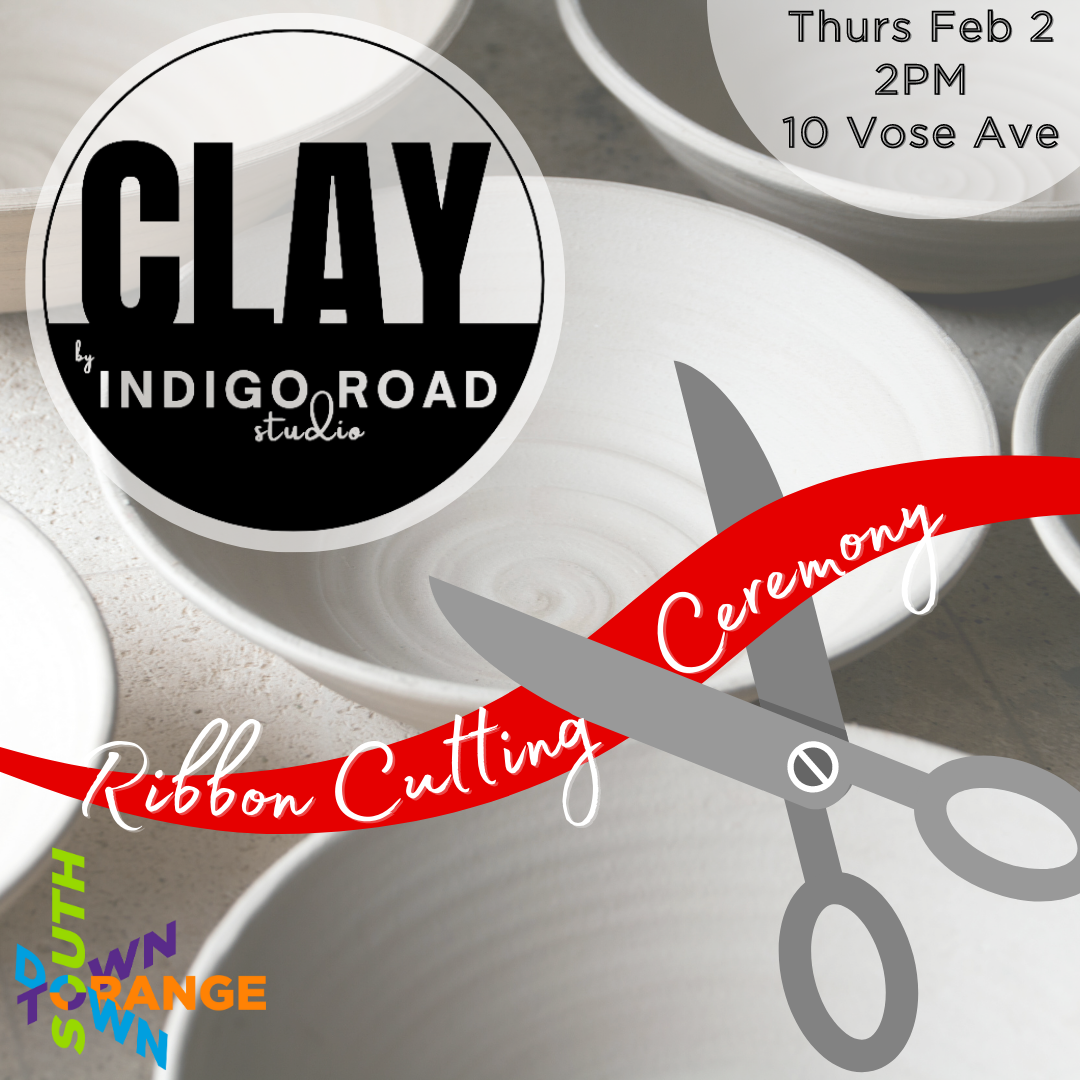 Clay by Indigo Road Studio Ribbon Cutting Ceremony — South Orange Downtown