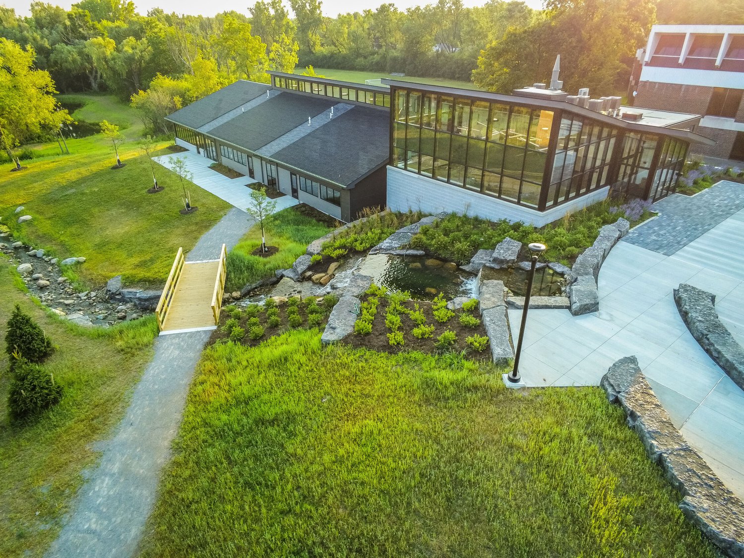 The Knopp-Hailpern Science Center — Bayer Landscape Architecture, PLLC