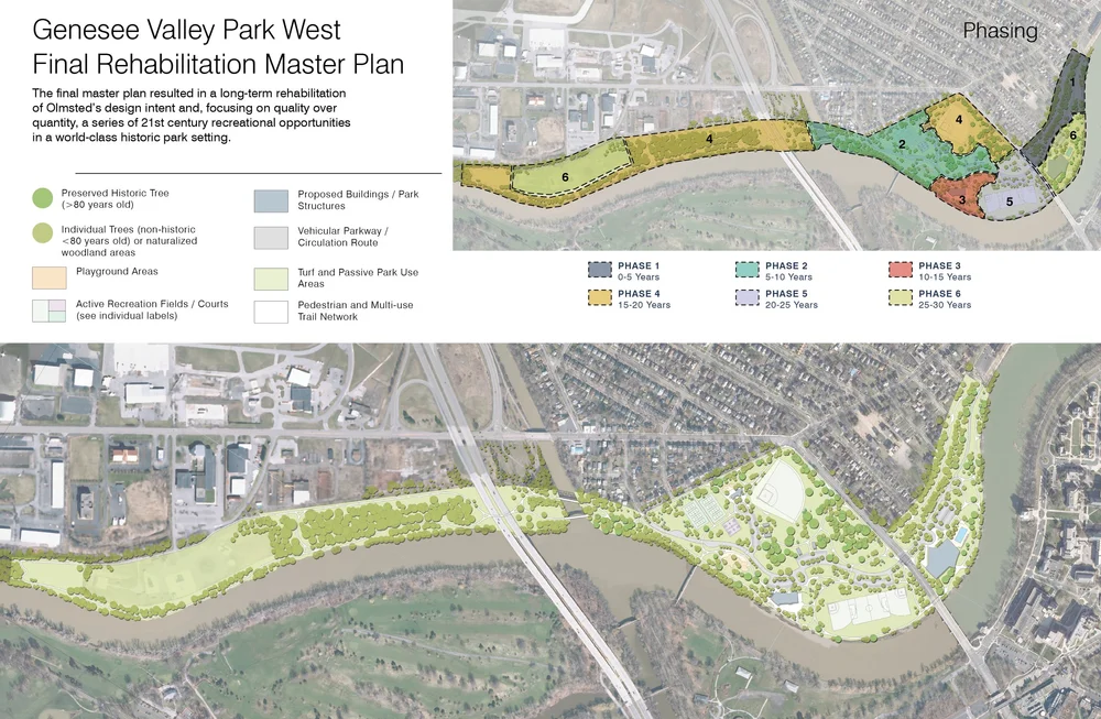 Genesee Valley Park West Master Plan — Bayer Landscape Architecture, PLLC
