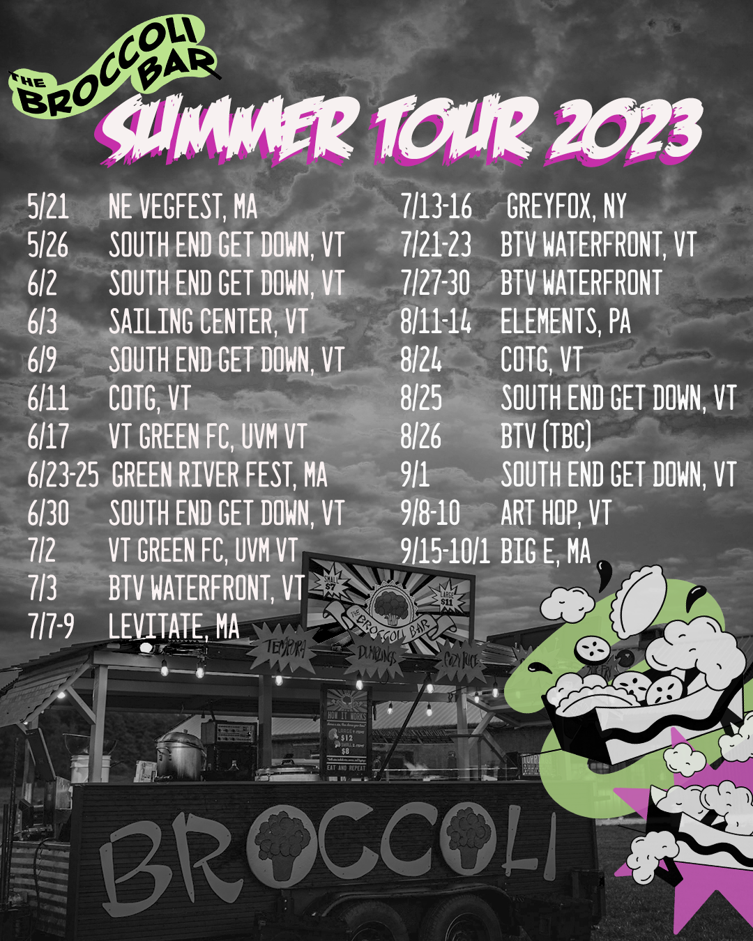 Events — Broccoli Bar