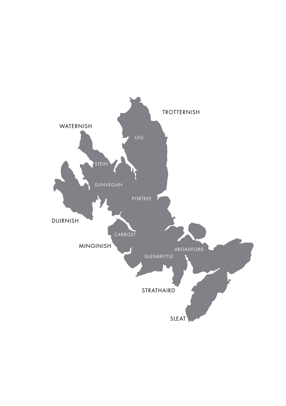Isle of Skye Map - For A Stress-Free Trip | Wander Scotland
