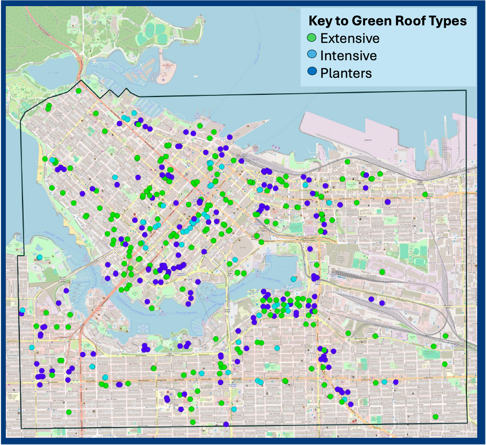 Mapping Vancouver’s Green Infrastructure and Roofscape with Gentian