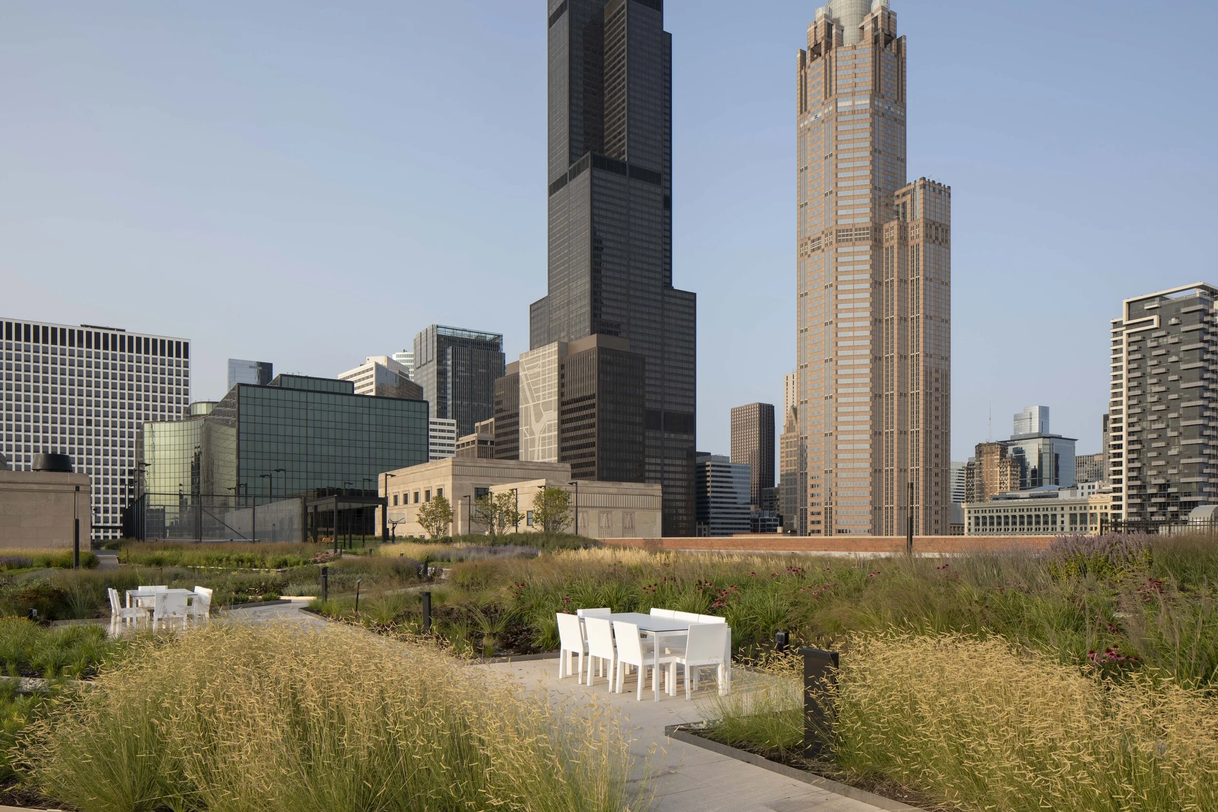 The Old Chicago Post Office - Now a Neighborhood Park