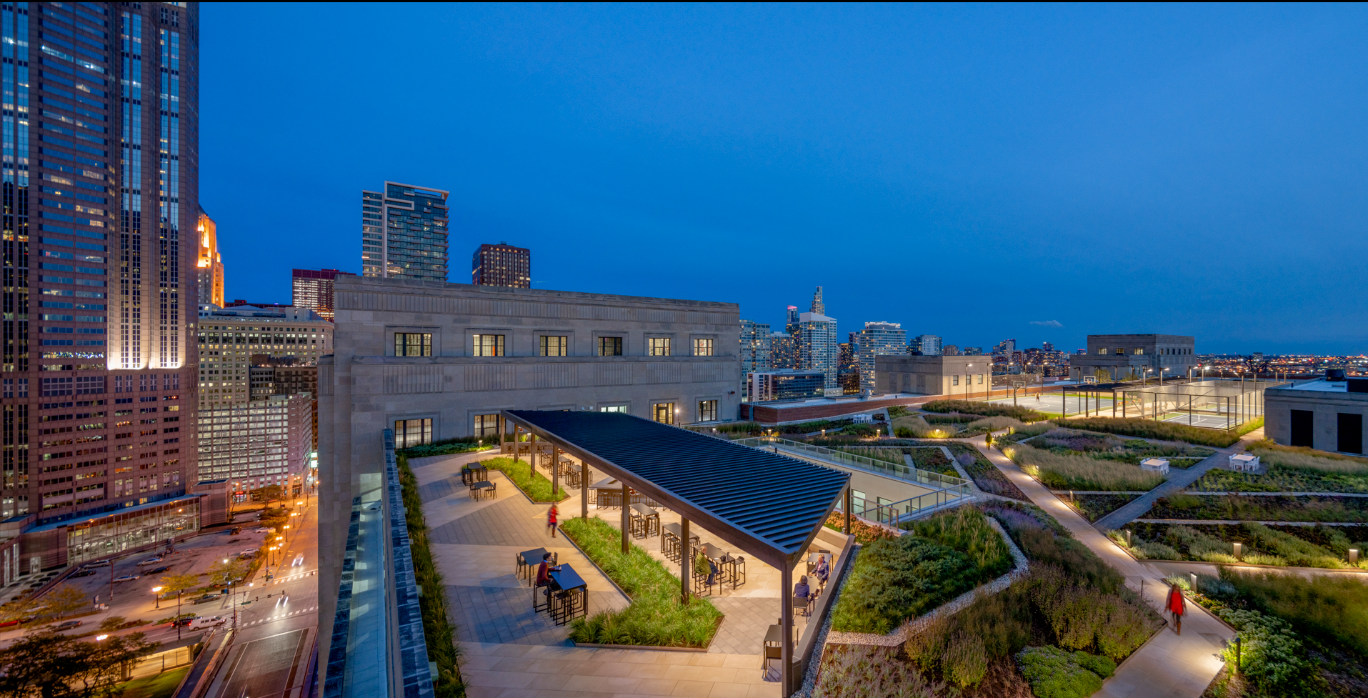 The Old Chicago Post Office - Now a Neighborhood Park
