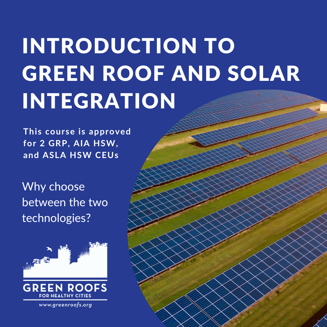 Expanding Green Infrastructure, Training, and Industry Connections