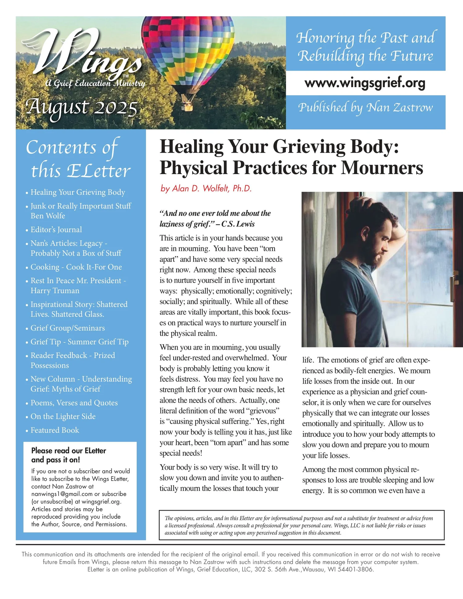 Wings - A Grief Education Ministry