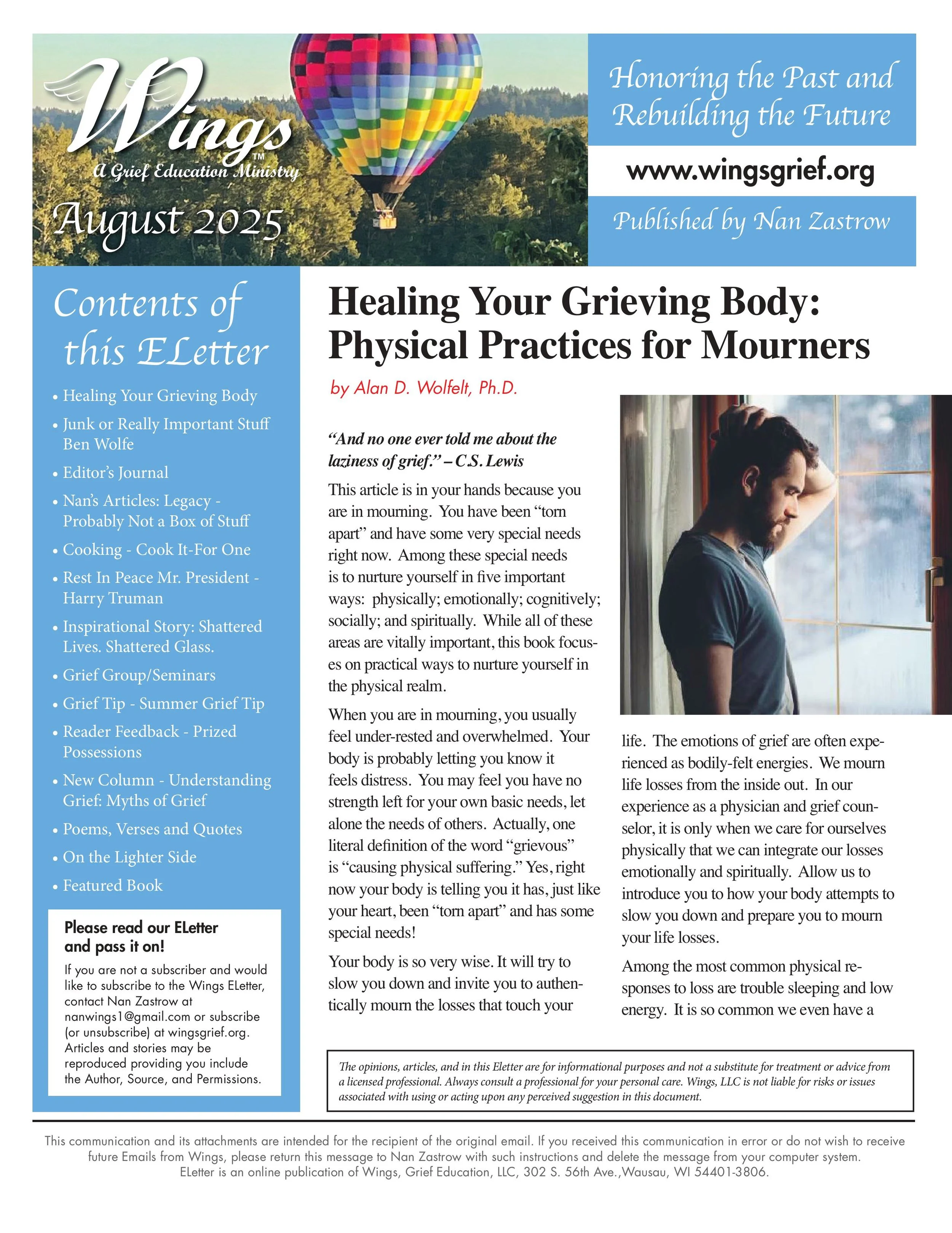 Wings - A Grief Education Ministry