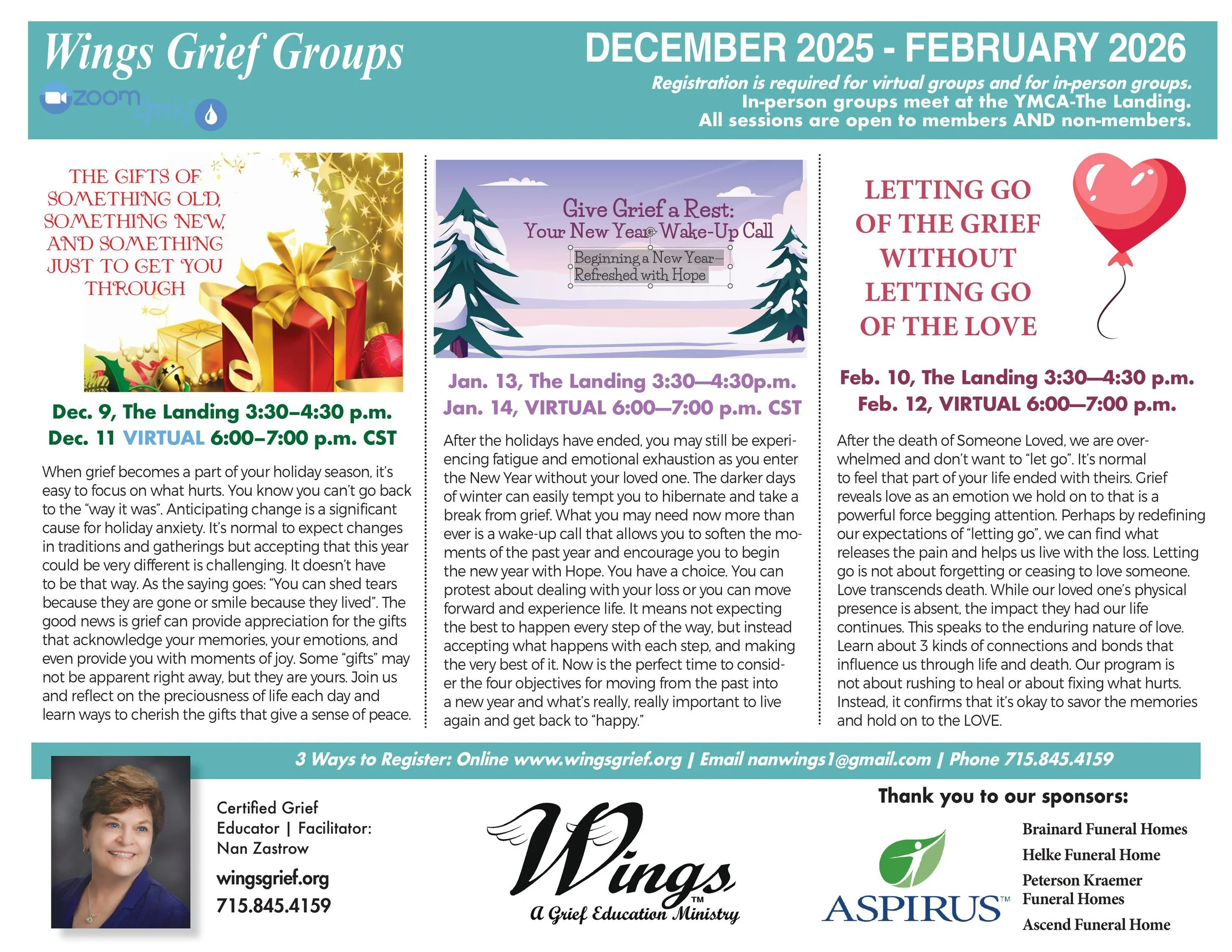 Wings - A Grief Education Ministry