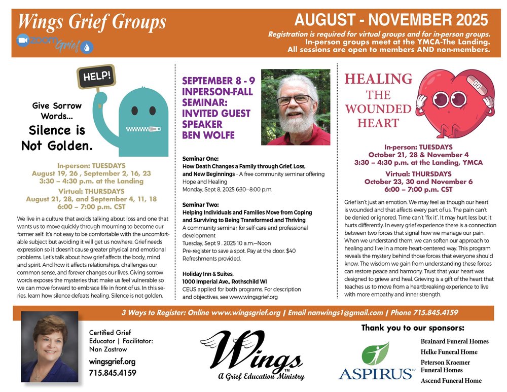 Wings - A Grief Education Ministry