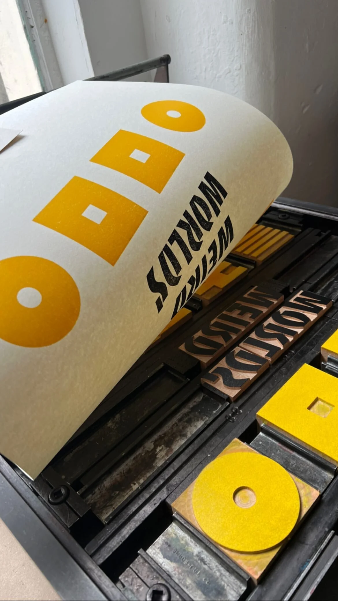 Letterpress Stars (Set of 6) — Type High Design