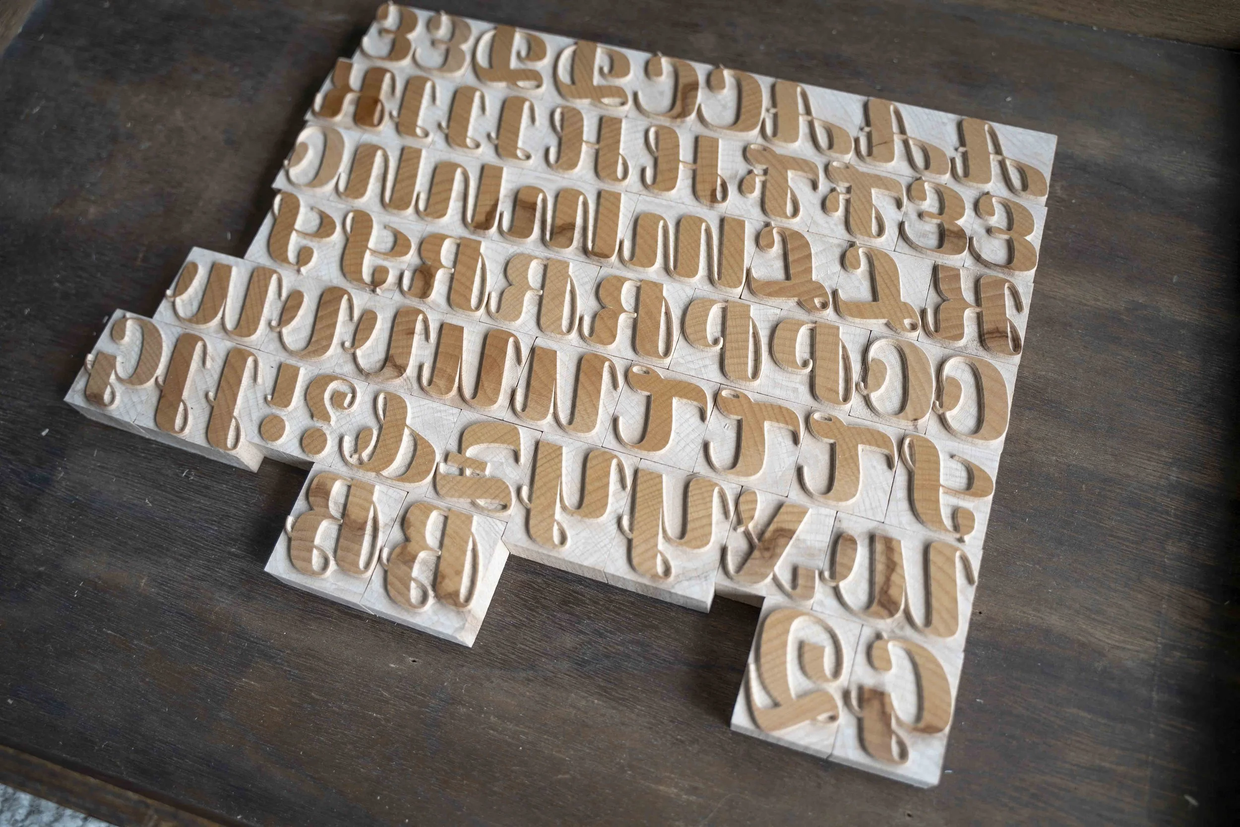 Shop Letterpress Wood Type — Type High Design