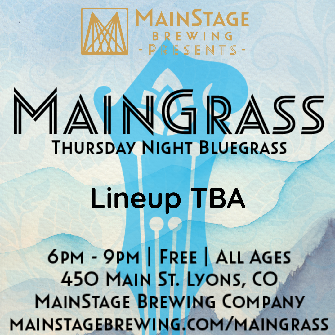 Music & Events Calendar — MainStage Brewing Company