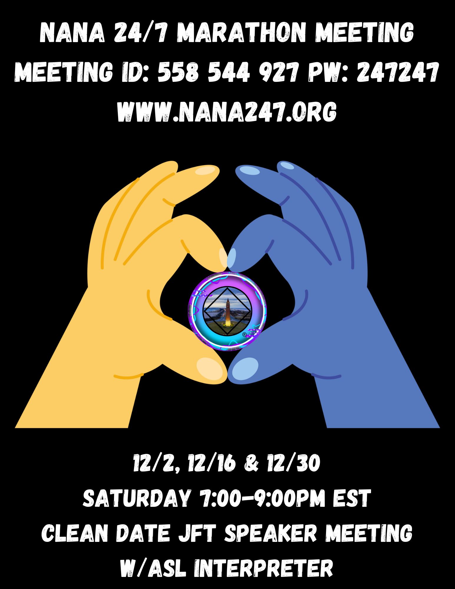 Specialty Meetings N A N A 24 7 Marathon Meeting Specialty Meetings N A N A 24 7 Marathon Meeting