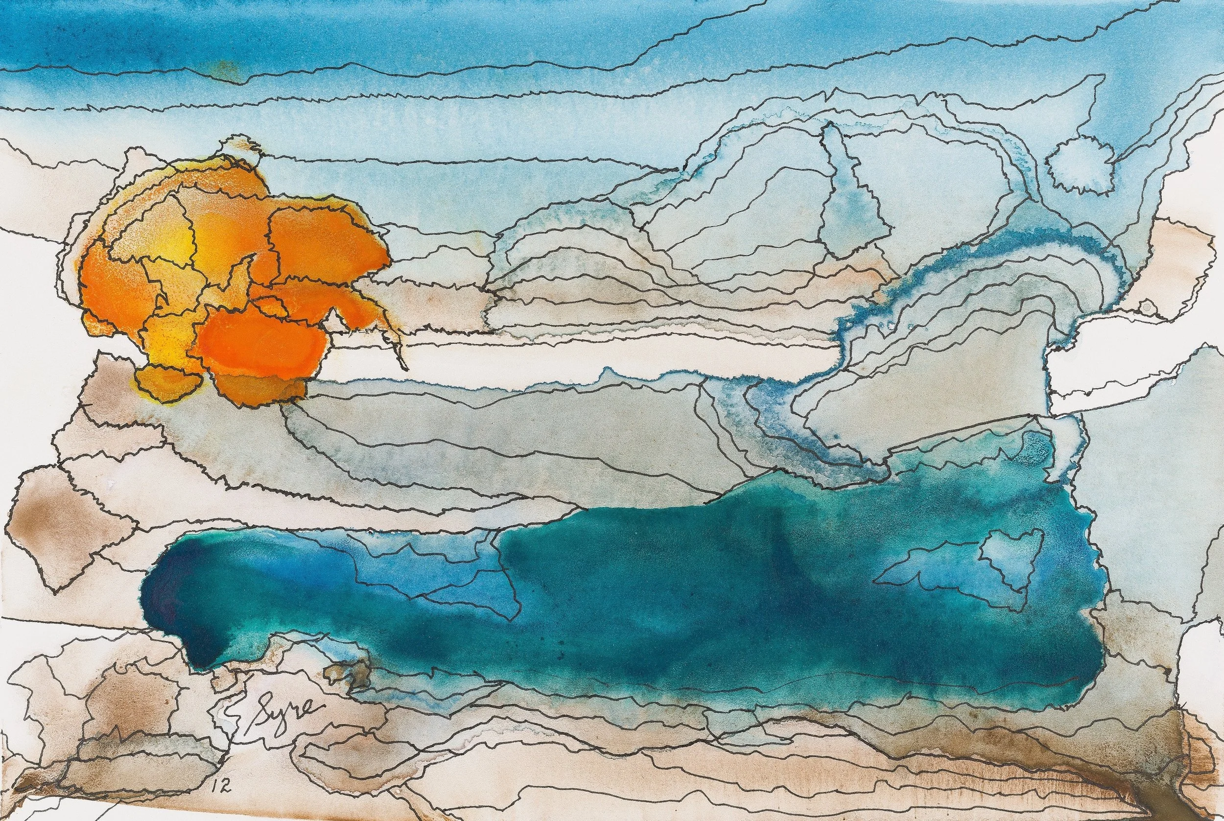David Syre: Watercolors | April 2 - August 27, 2022 — Cordata Gallery