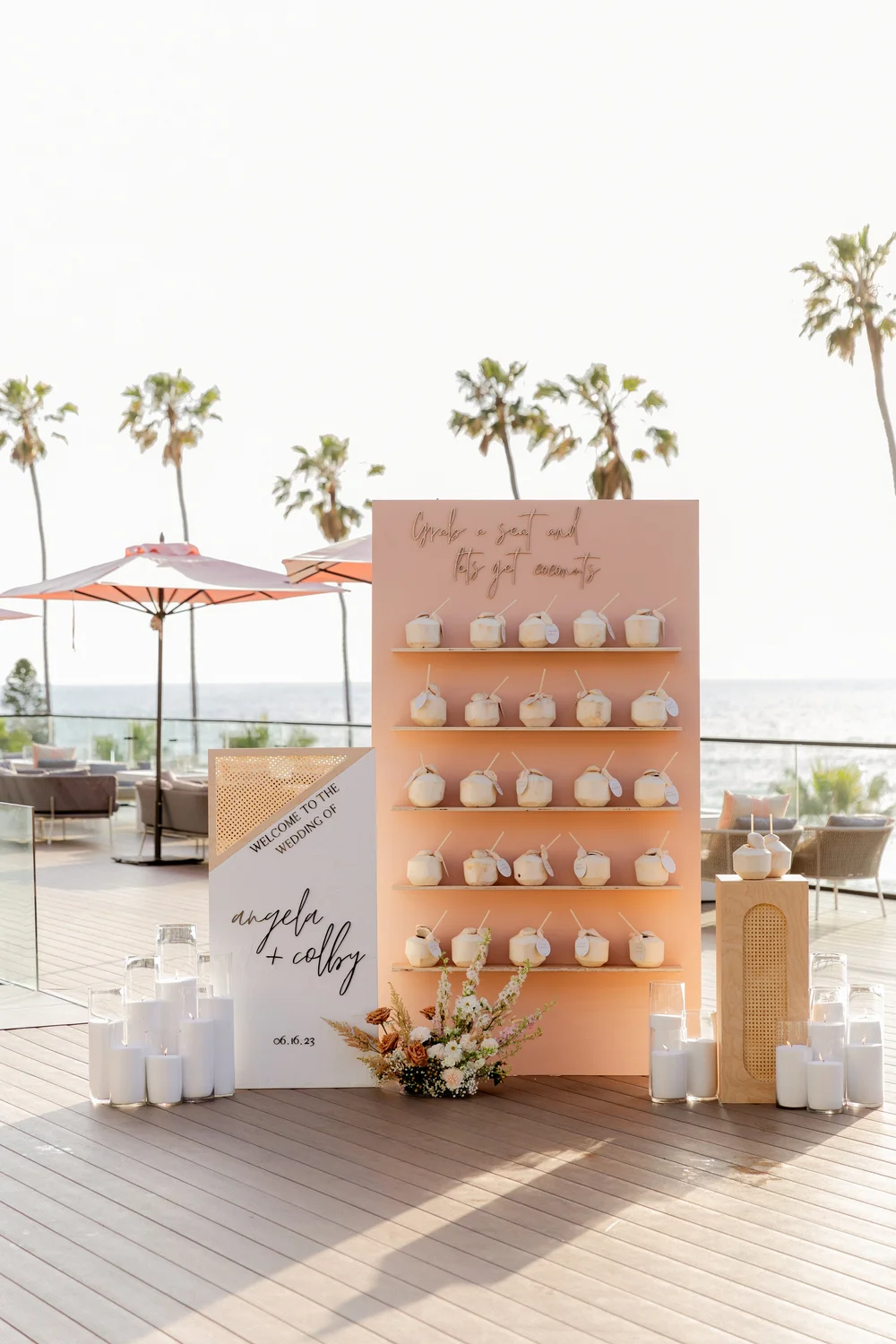 San Diego Escort Walls Custom For Weddings — Boho Babes