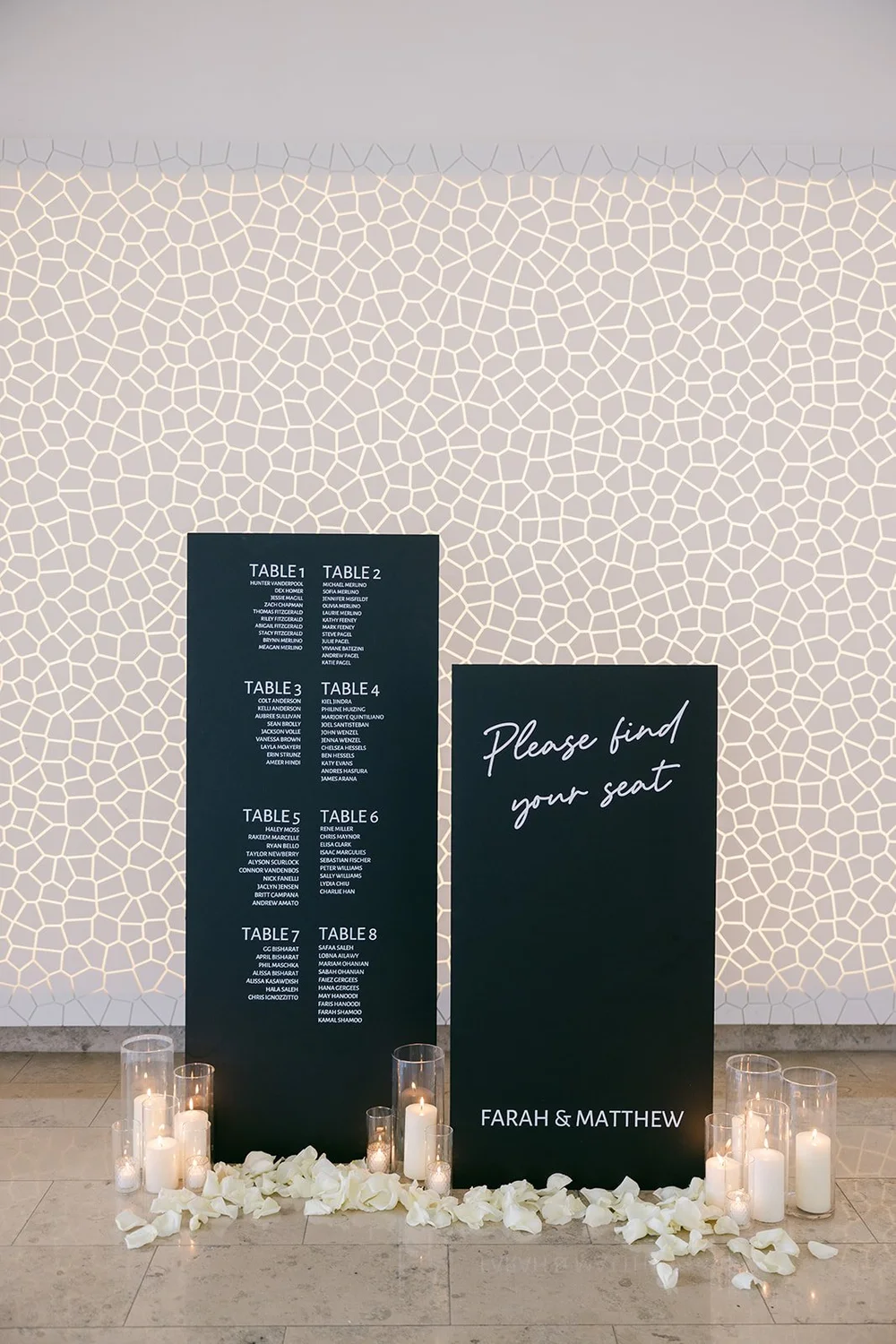 San Diego Escort Walls Custom For Weddings — Boho Babes