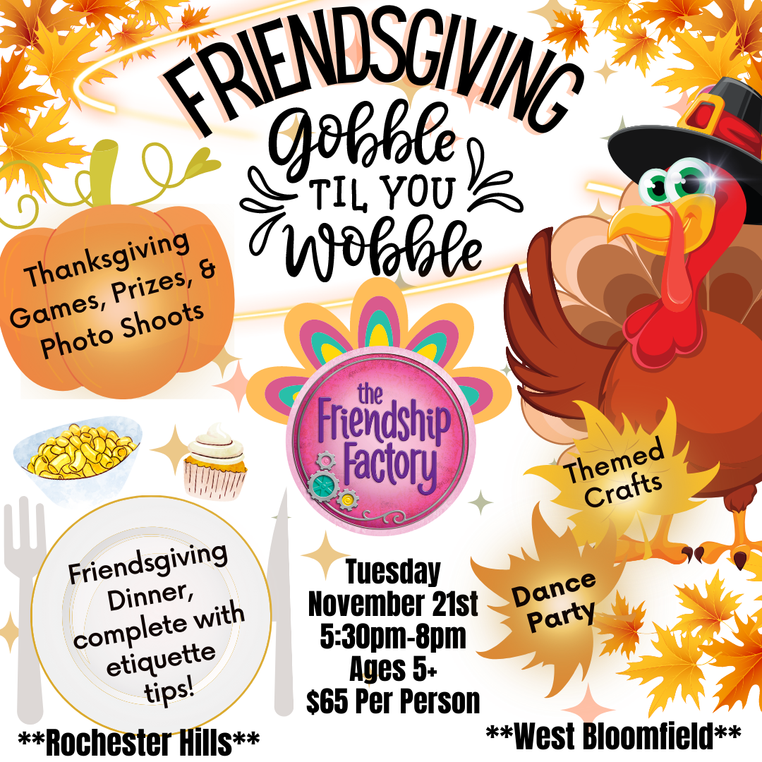 The Friendship Factory - Michigan kids party venue built on friendship.