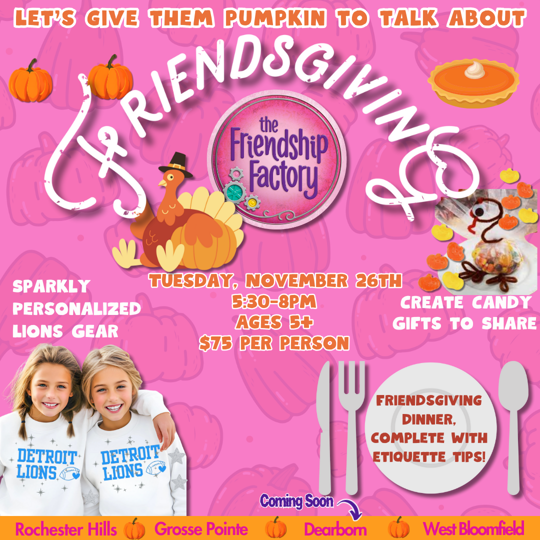 The Friendship Factory - Michigan kids party venue built on friendship.