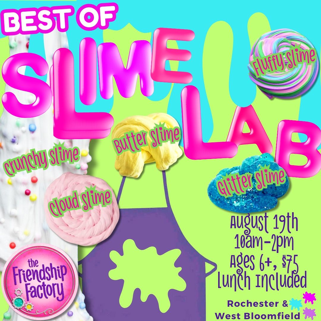 The Friendship Factory - Michigan kids party venue built on friendship.