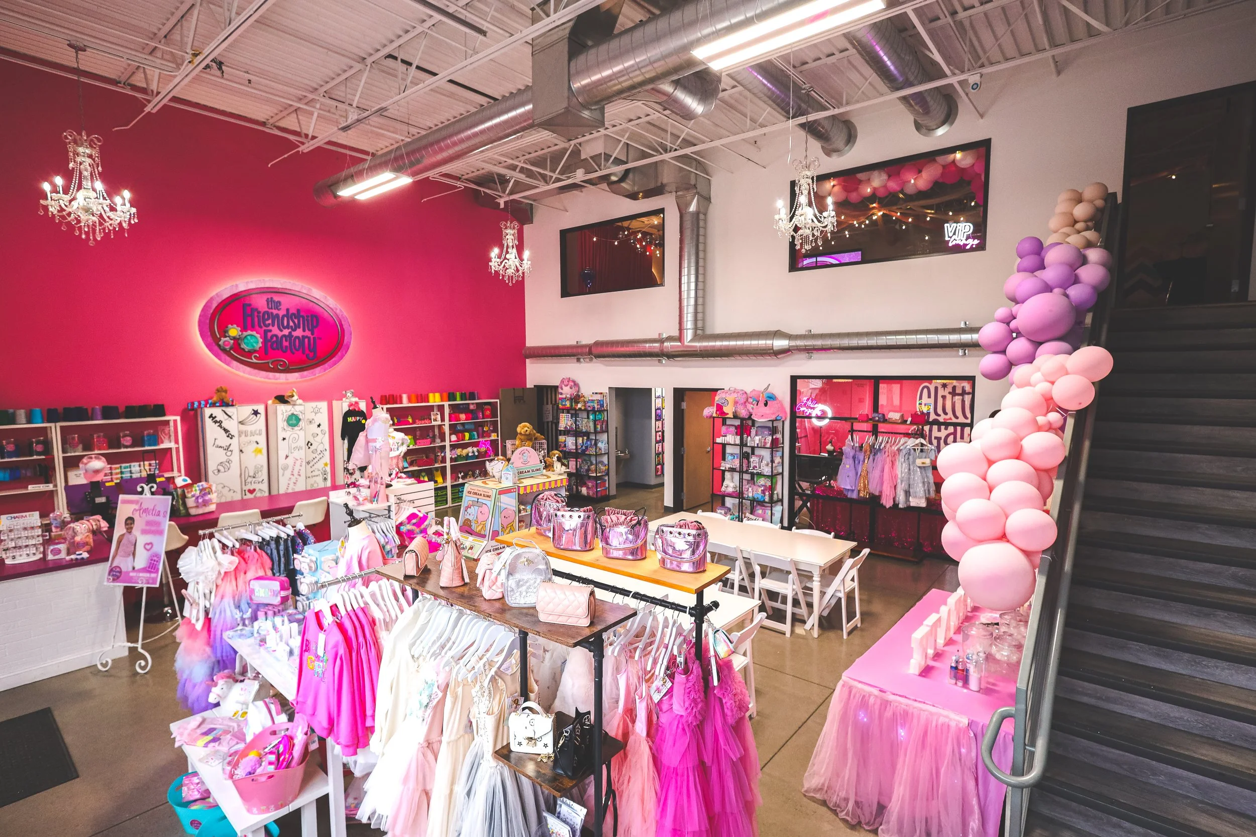 The Friendship Factory - Michigan kids party venue built on friendship.