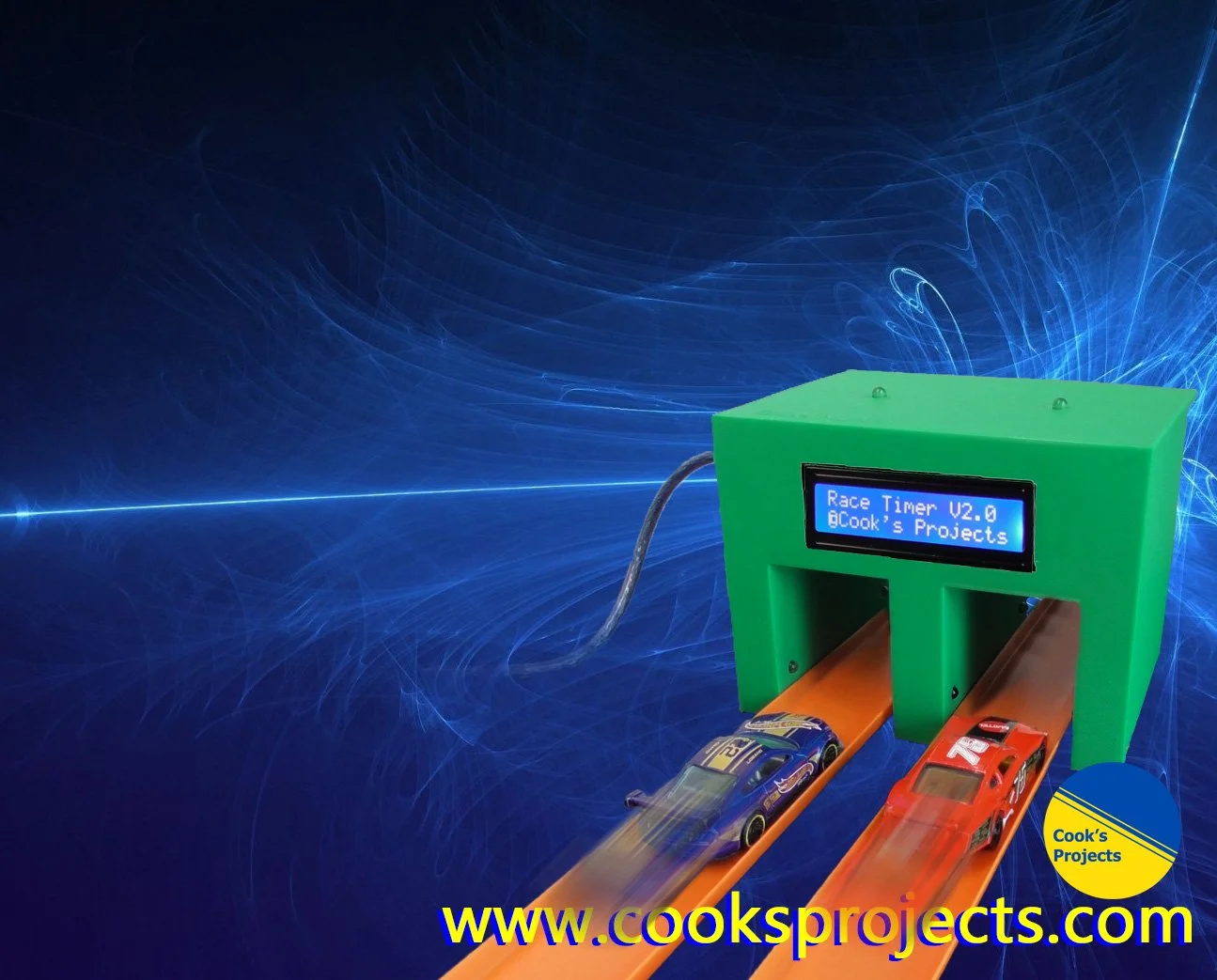 Cook's Projects -Race Timer for diecast cars