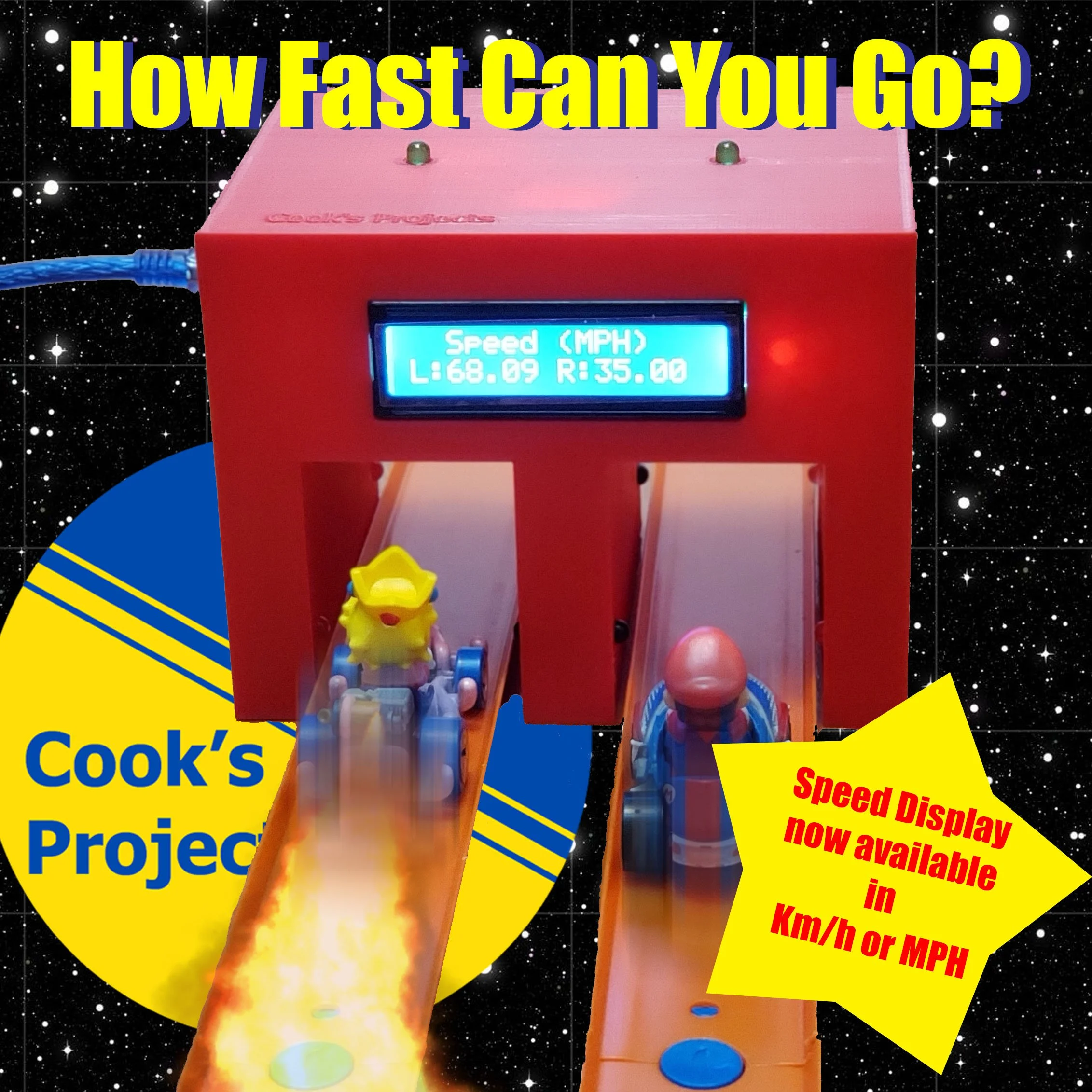 Cook's Projects -Race Timer for diecast cars