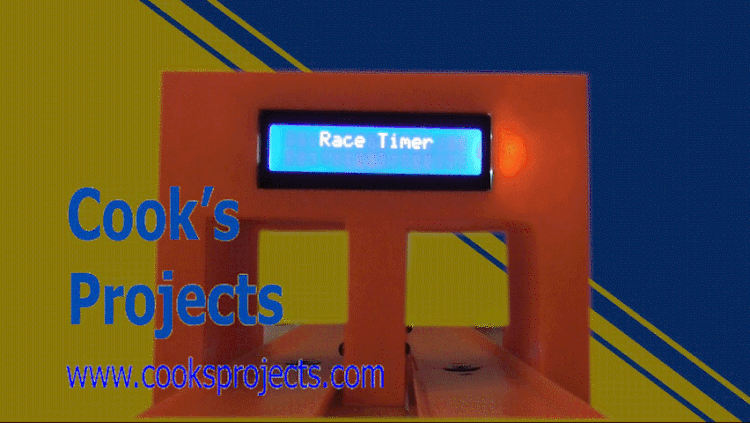 Cook's Projects -Race Timer for diecast cars