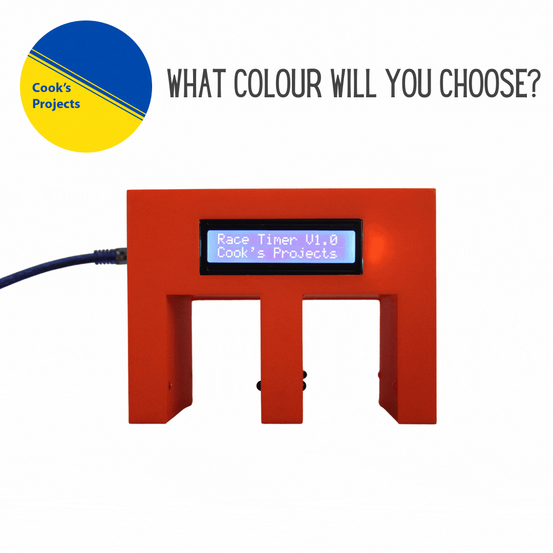 Cook's Projects -Race Timer for diecast cars