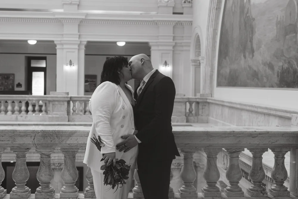 Salt Lake City Park and capitol building Engagements | Rachel and ...