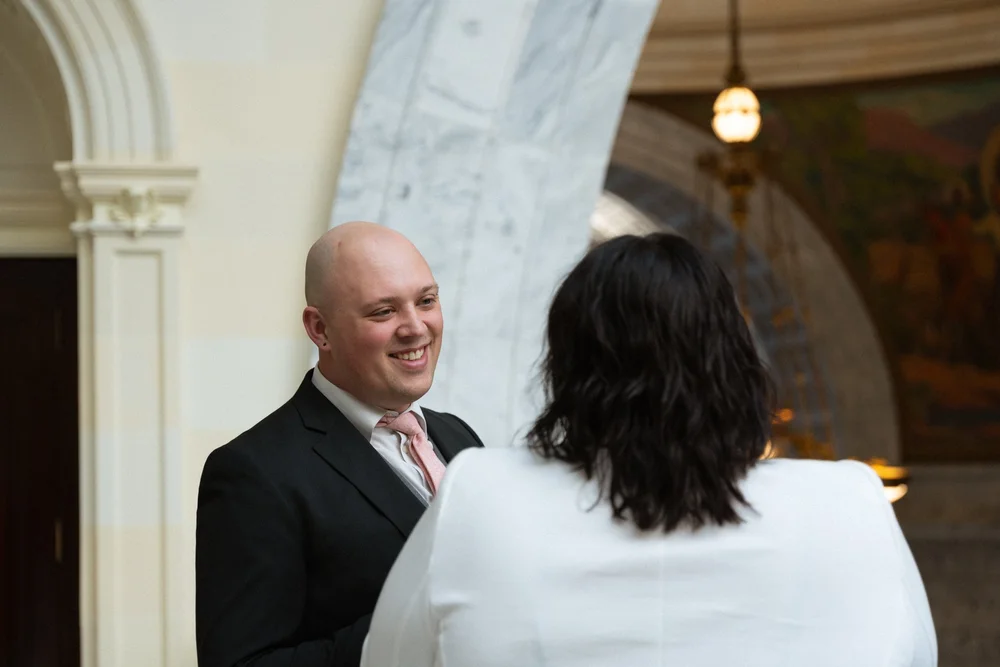 Salt Lake City Park and capitol building Engagements | Rachel and ...
