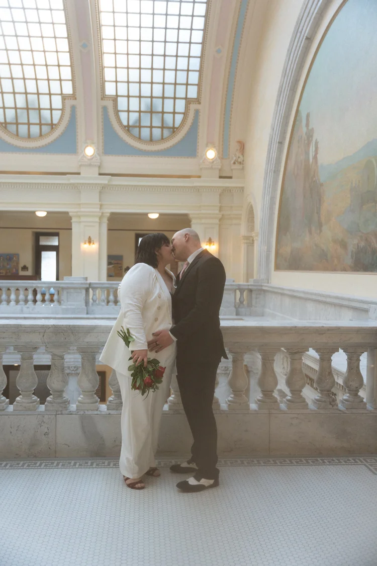 Salt Lake City Park and capitol building Engagements | Rachel and ...