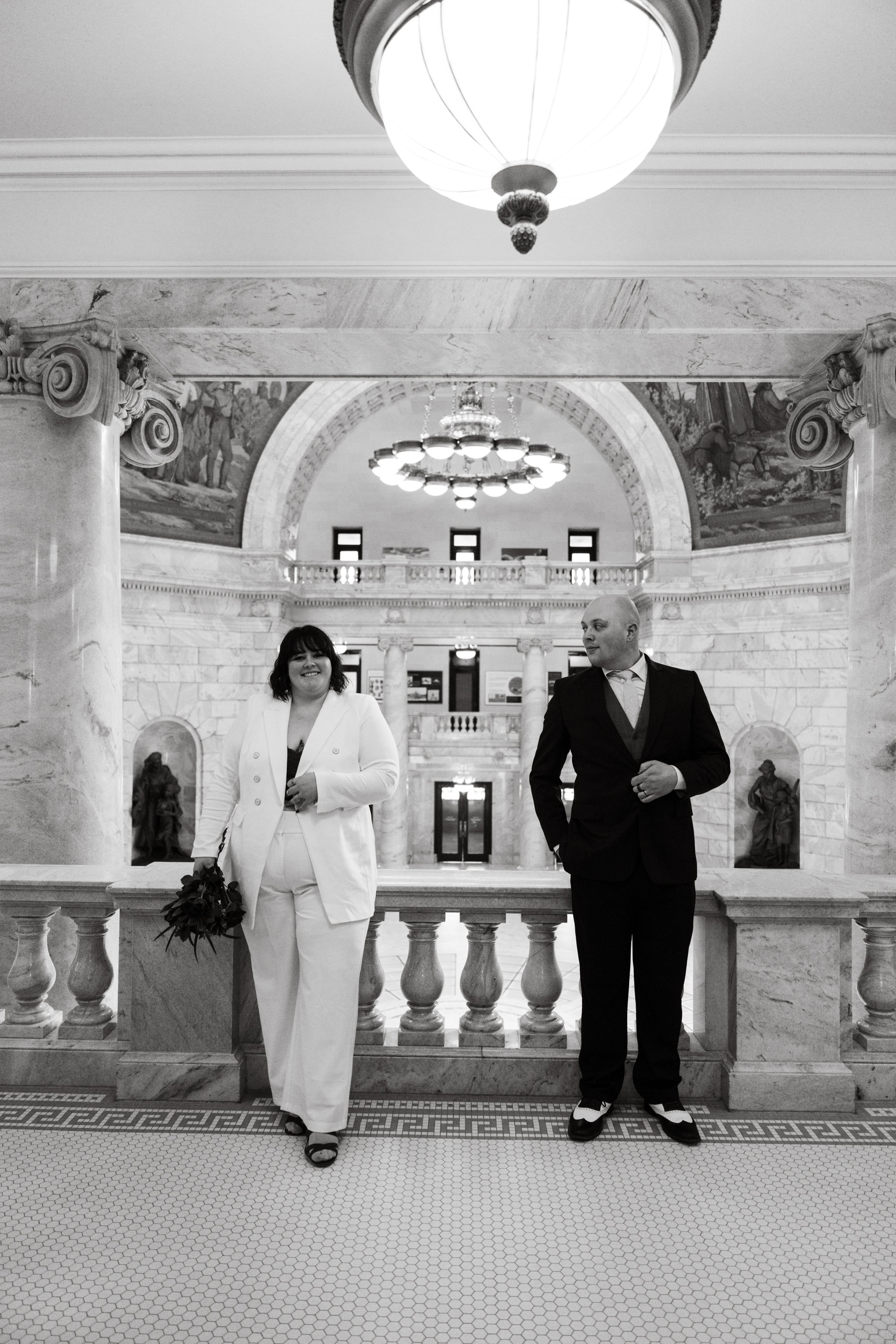 Salt Lake City Park and capitol building Engagements | Rachel and ...