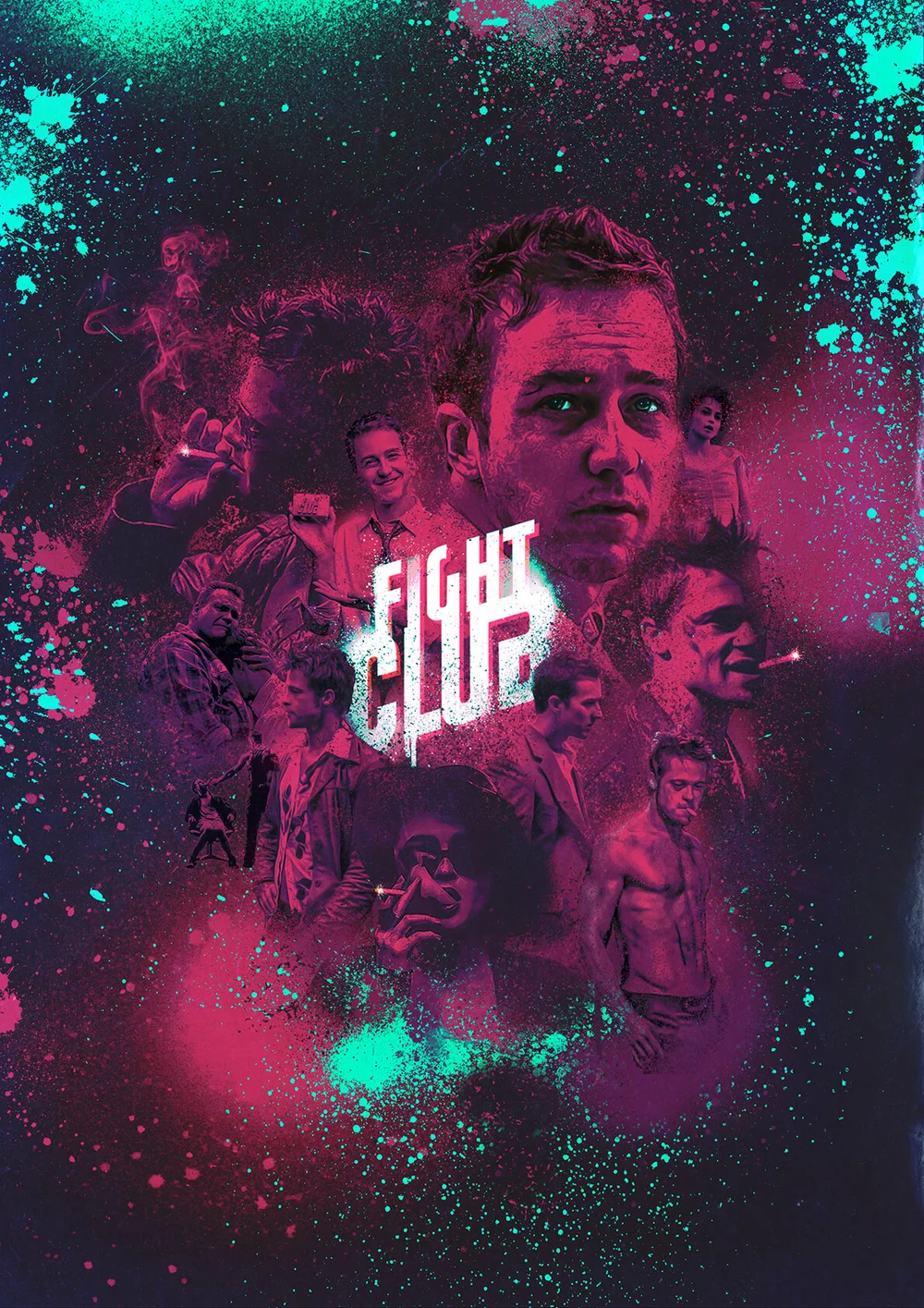 Fight Club — Illustration by Yoni Weisberg
